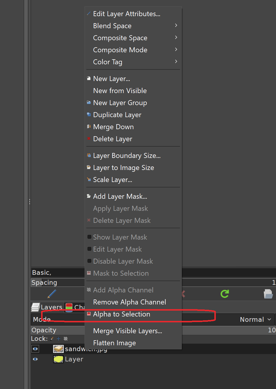 How To Outline An Image In GIMP | Eric's playground